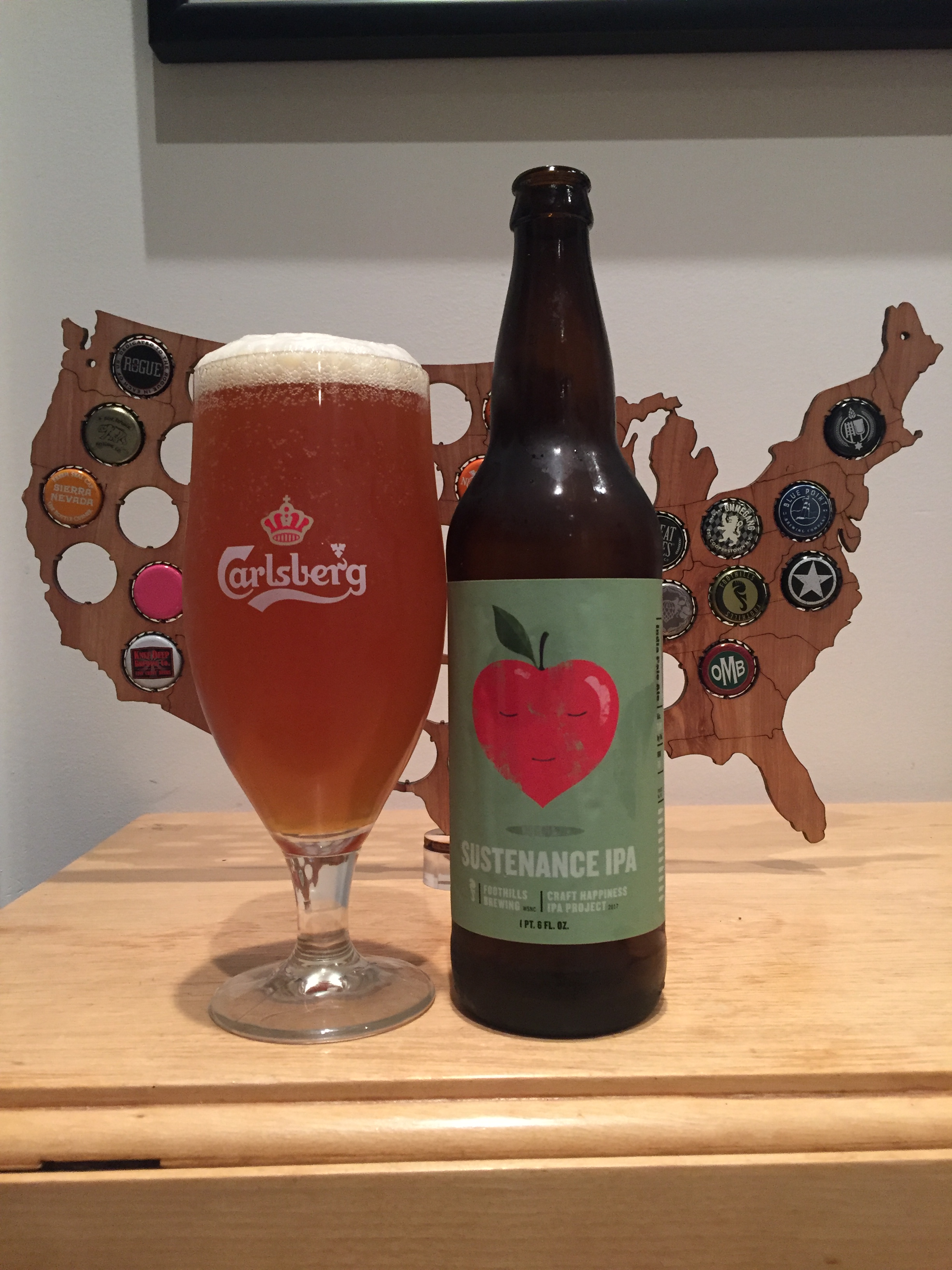 Foothills Brewing Craft Happiness IPA Project Susutance IPA – Best Beer ...