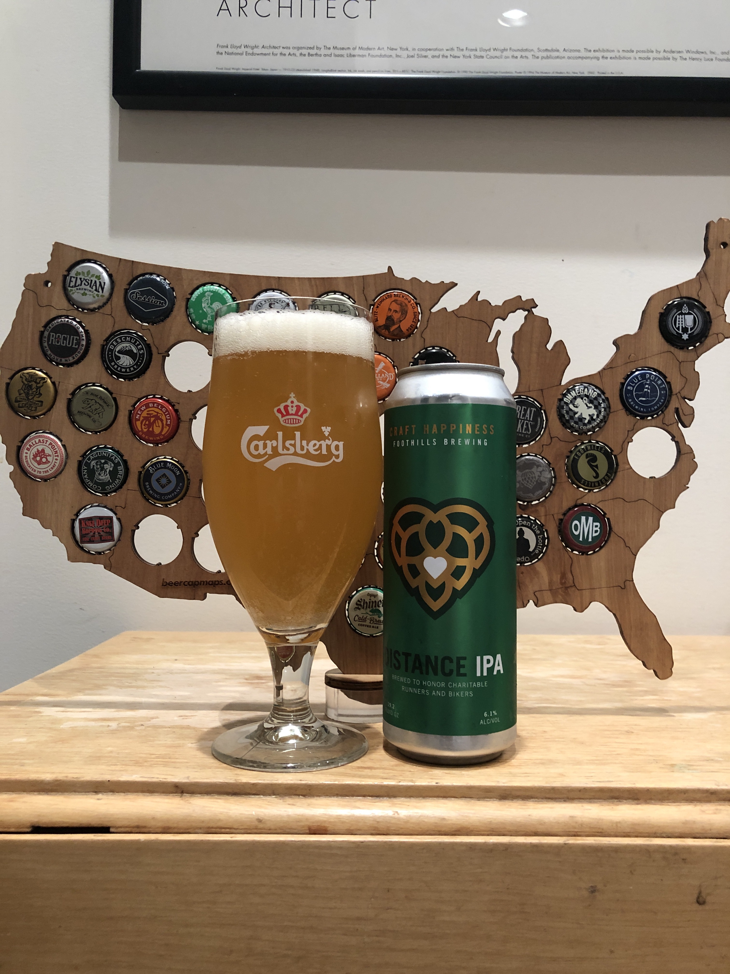 Foothills Brewing Company Craft Happiness Distance IPA – Best Beer Blog