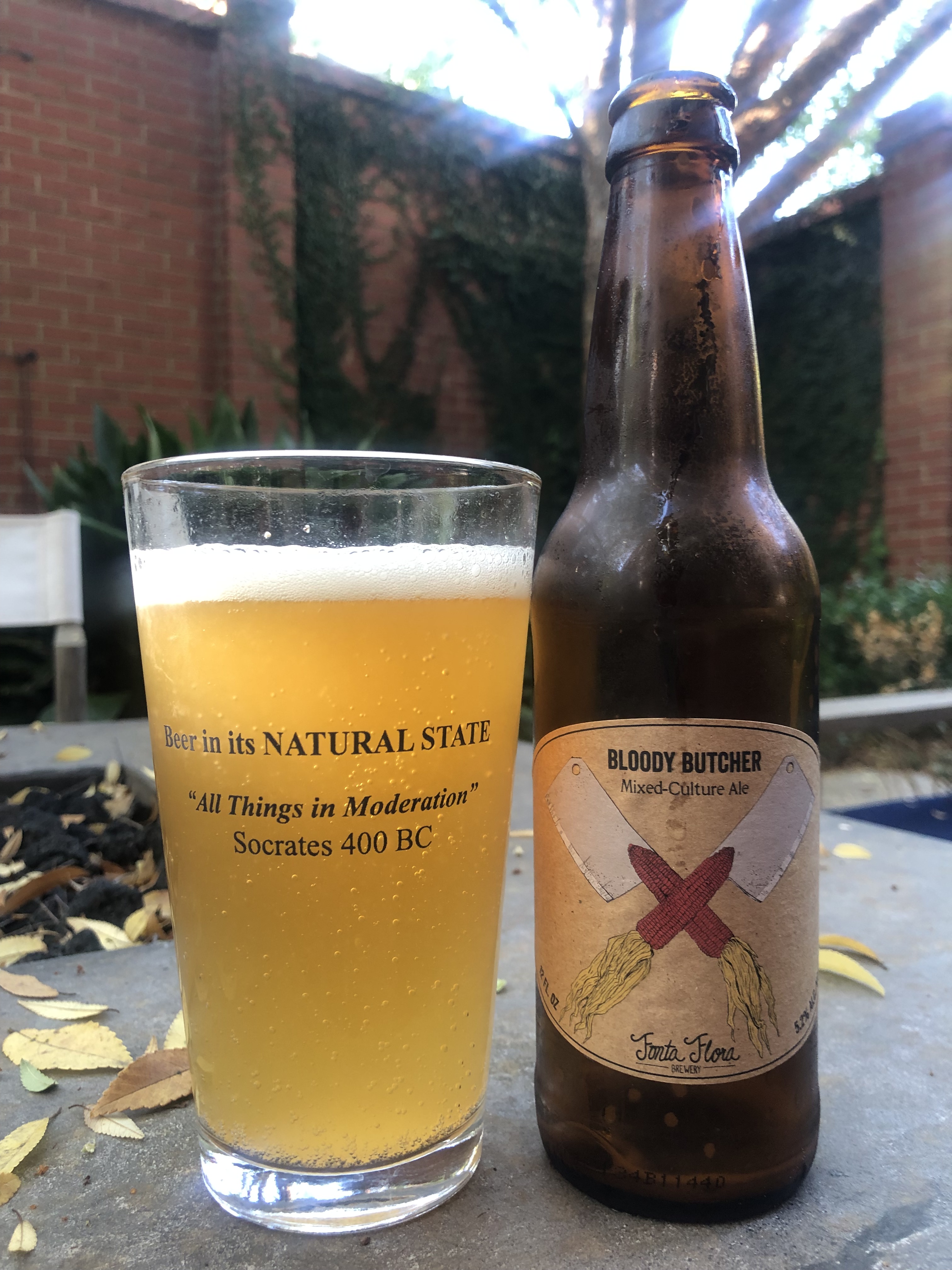 Fonta Flora Brewery Blood Butcher Mixed-Culture Ale – Best Beer Blog