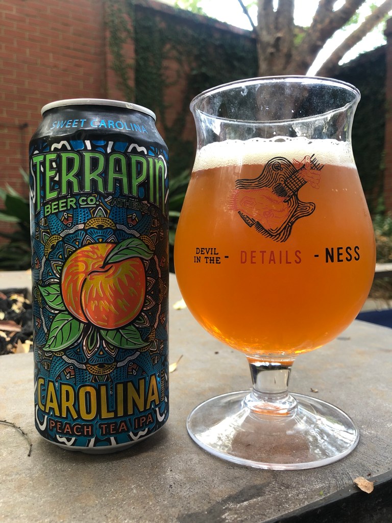 terrapin Beer Company Carolina Krunkles Peach Tea IPA – Best Beer Blog