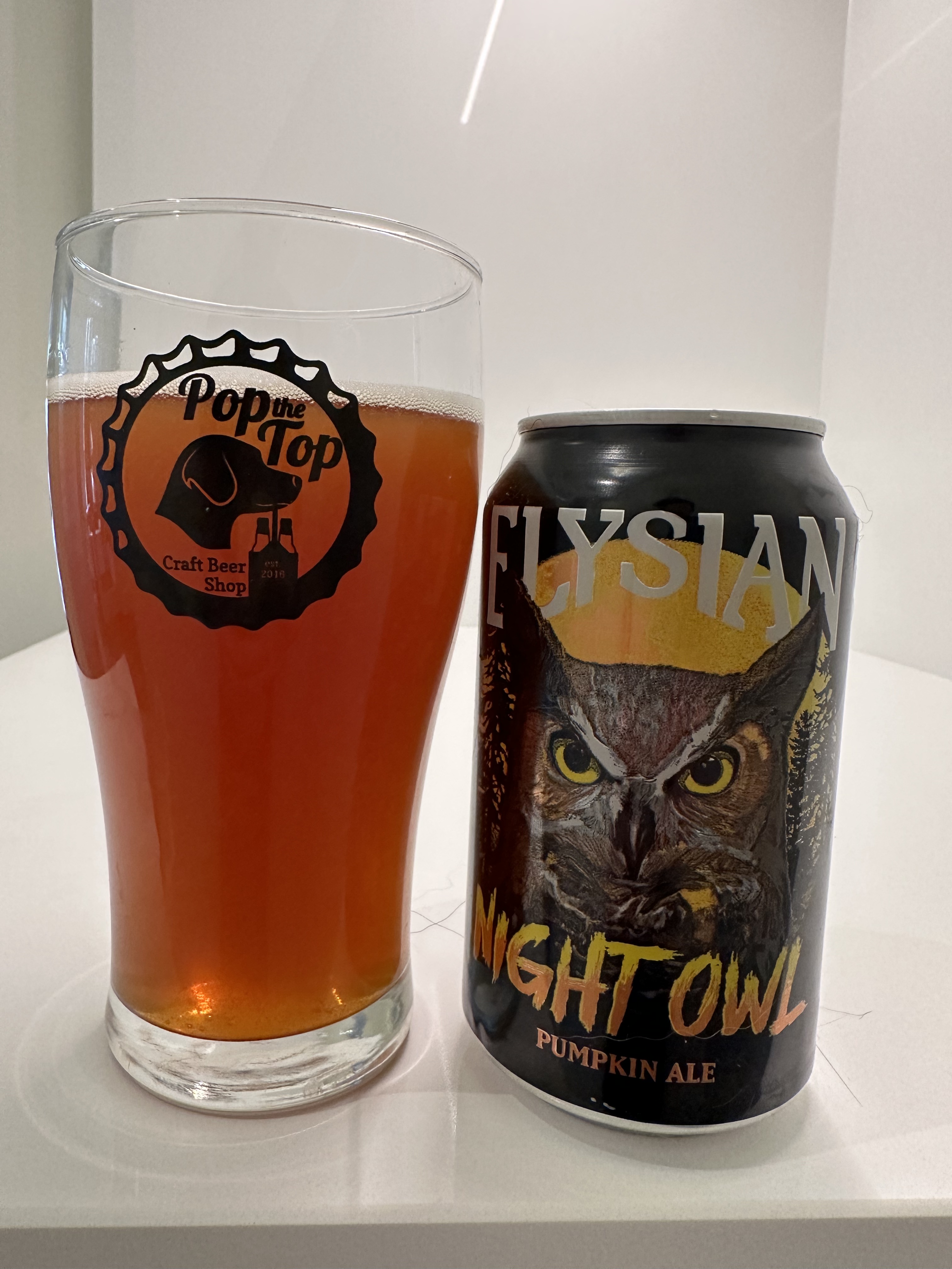 Elysian Brewing Company Night Owl Pumpkin Ale – Best Beer Blog
