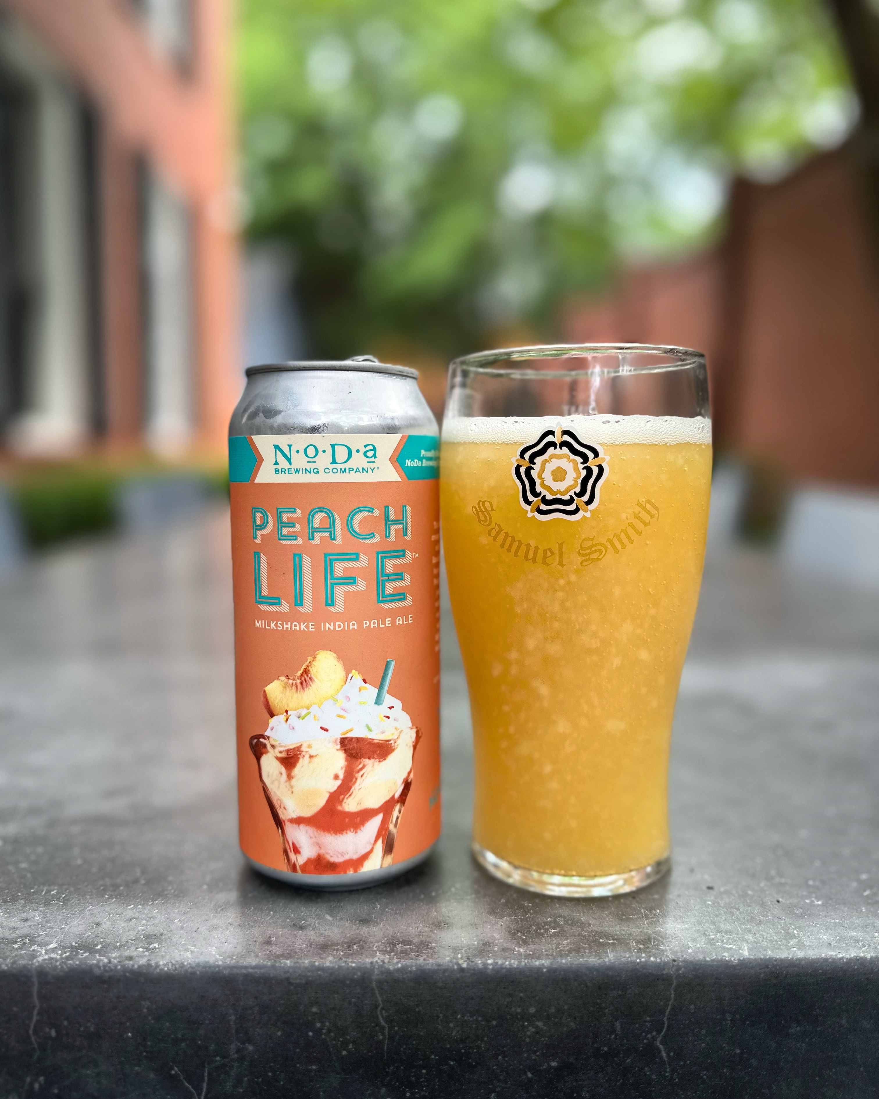 NoDa Brewing Company Peach Life Milkshake India Pale Ale – Best Beer Blog