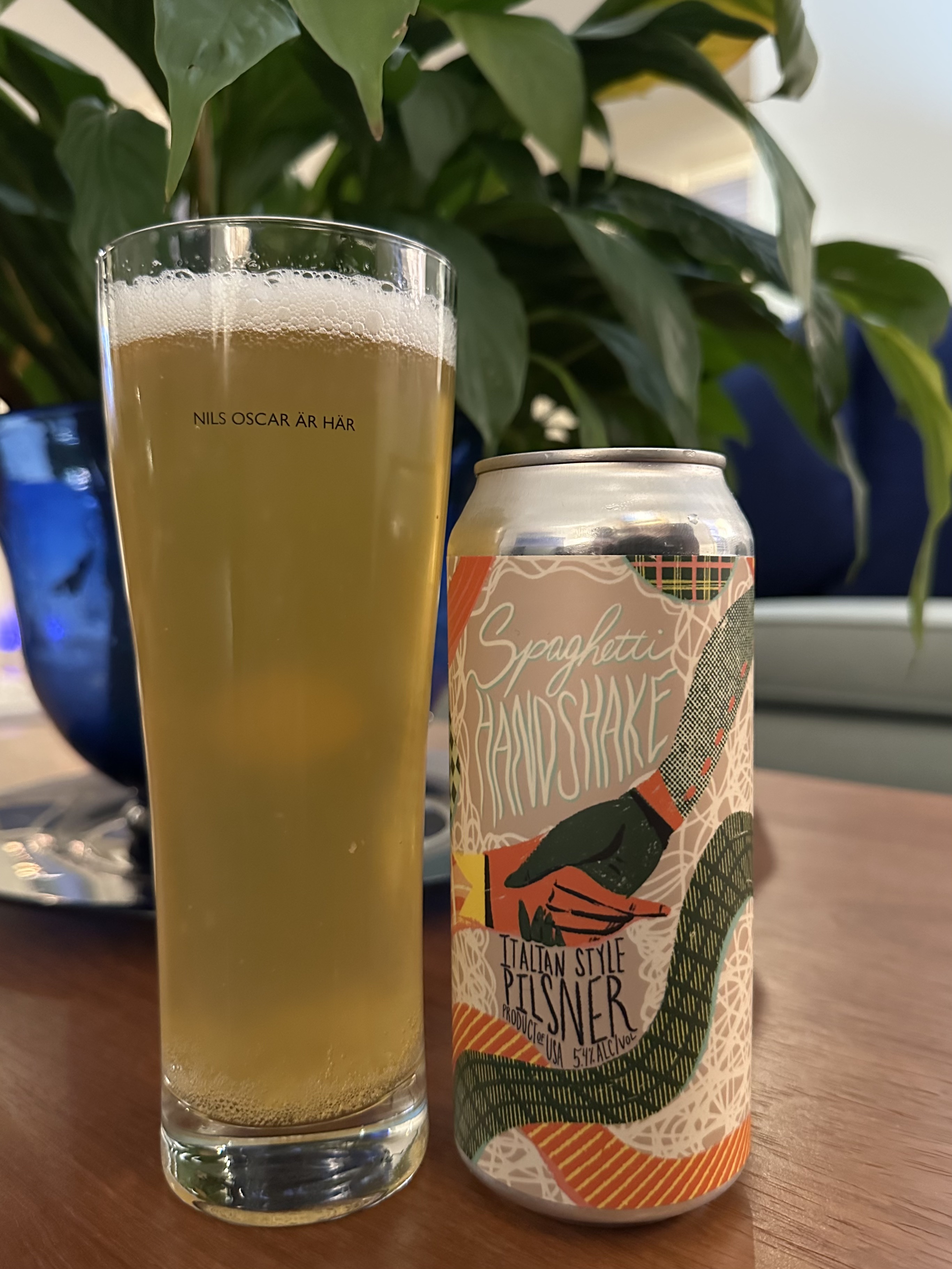 Lenny Boy Brewing Co. Spaghetti Handshake Italian Style Pilsner – Best ...