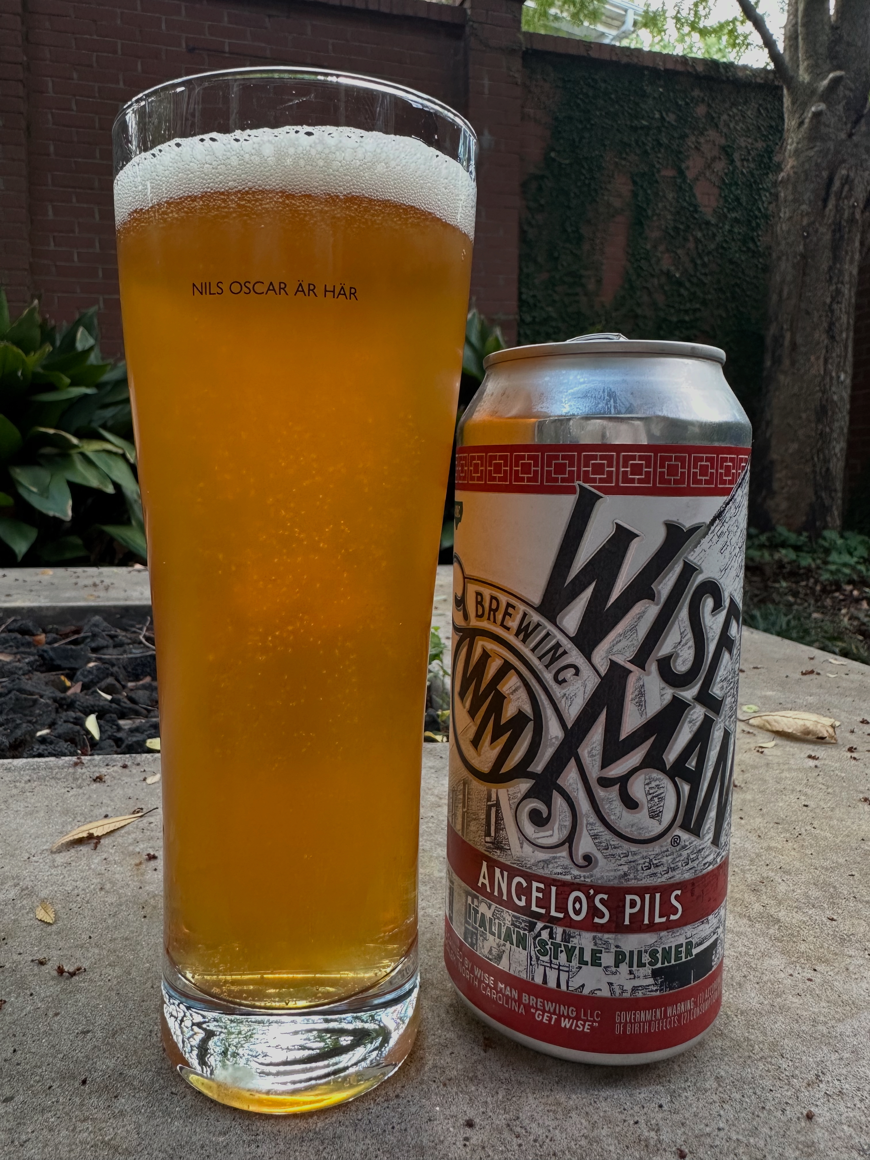 Wiseman Brewing Angelo’s Pils Italian Style Pilsner – Best Beer Blog