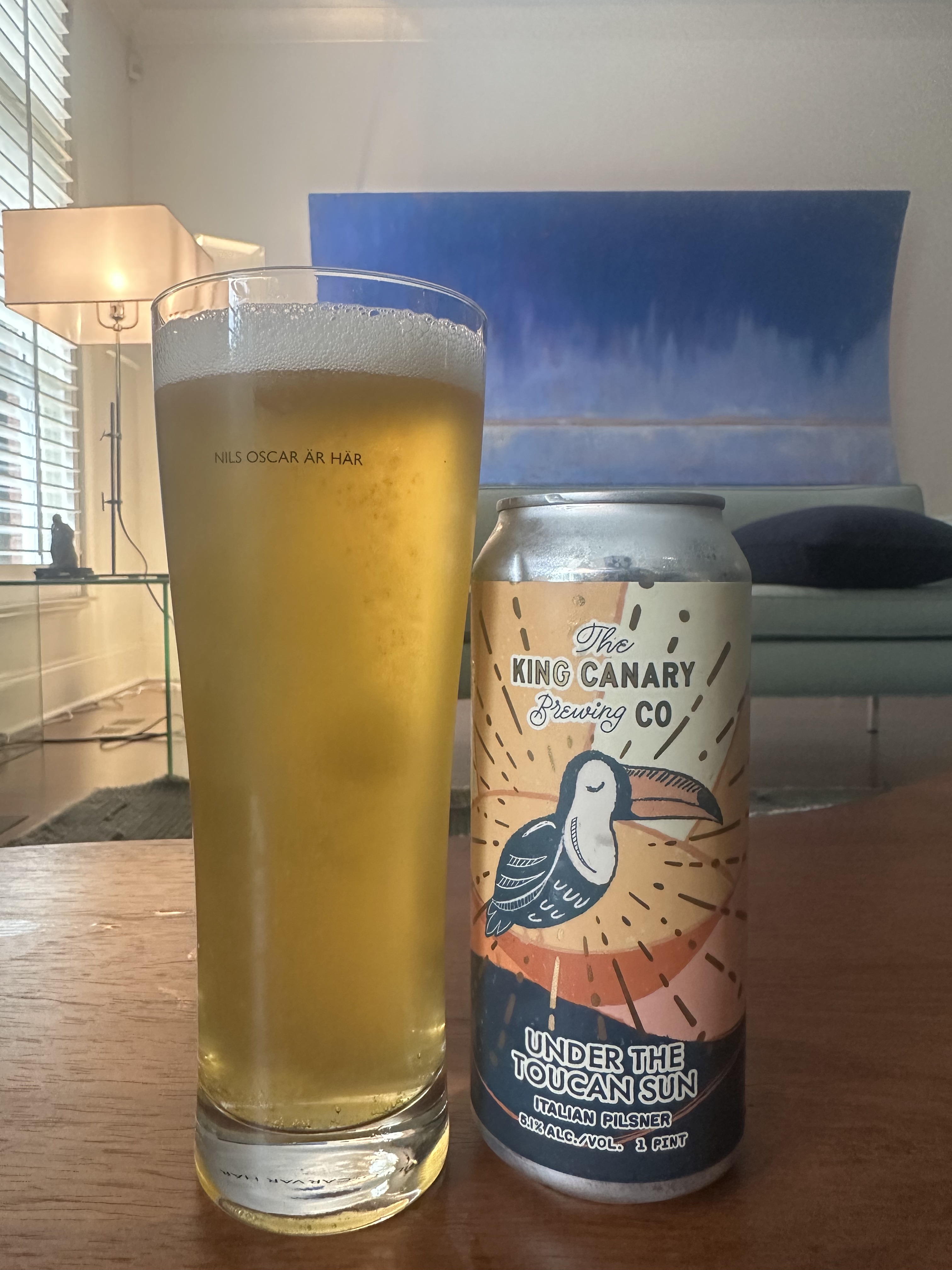 king Canary Brewing Co. Under The Toucan Sun Italian Pilsner – Best ...